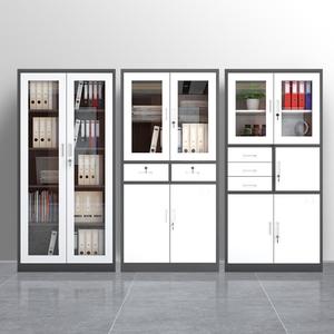 Jual OKLIFE Lemari Besi Kaca Minimalis Bahan Besi Tebal Dengan Kaca ...