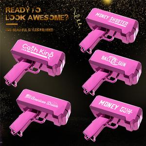 Jual Super Money Gun Paper Playing Spary Money Guns Make it Rain Toy ...