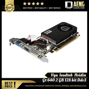 Jual VGA Card PC Merk Leadtek Nvidia GeForce GT 640 2 GB 128 Bit DDR3 ...