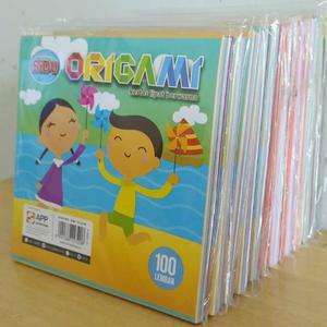 Jual Origami Sidu Kertas Origami KECIL Ukuran 12x12cm isi 100 lembar ...