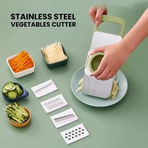 Jual AJ Alat Parutan Sayur&Buah 5 In 1 Vegetable Cutter Pemotong Buah ...