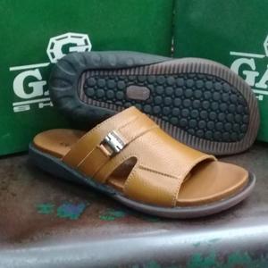 Jual Sandal kulit gats RC 007 Light brown.new clour and real pict - tan ...