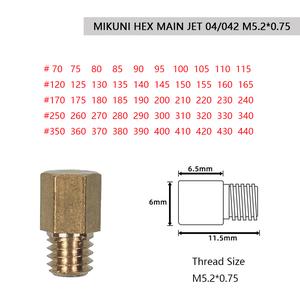 Jual Main Jets For MIKUNI VM TM TMX Carburetor 4/042 Scooter Injectors ...