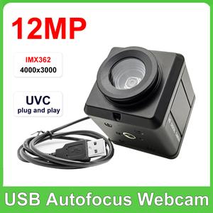 Jual Industrial 12MP USB Webcam CCD IMX362 Sensor Autofocus Mini Usb ...