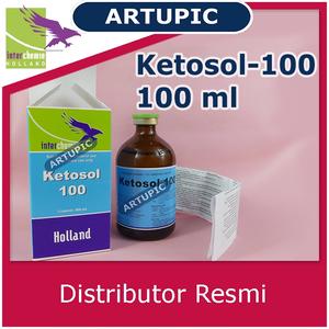 Jual Ketosol-100 100 Ml Anti Inflamasi Anti Radang Hewan Holland ...