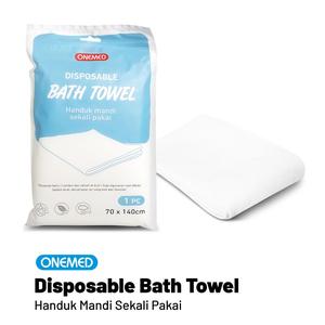 Jual ONEMED Handuk Mandi Sekali Pakai 70 x 140cm Pcs - Bath Towel ...