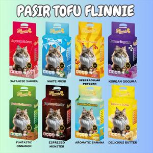 Jual PASIR TOFU FLINNIE 7L ALL VARIAN / PASIR KUCING - KOREAN GOGUMA ...