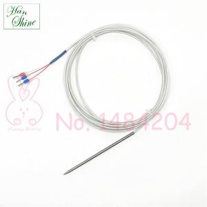 Jual Pt100 Class A Temperature Sensor 3Mm * 100Mm Needle Tip 3 Wire ...