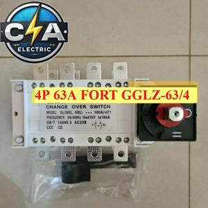 Jual Change Over Switch/COS manual/Ohm Saklar 4P 63A FORT GGLZ-63/4 ...