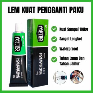 Jual Lem Super Kuat Serbaguna Pengganti Paku Tembok Perekat Dinding ...