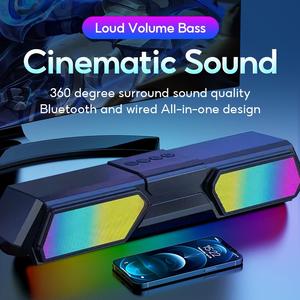Jual 【Tv&Pc Bass】Speaker Bluetooth Soundbar Super Bass Robot 2 Speaker ...