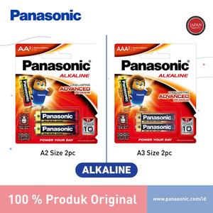Jual PANASONIC Baterai ALKALINE AA (A2) / AAA (A3) Battery Alkaline ...