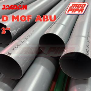Promo Jagoan ABU Pipa D 3 Inch MOF 4 Meter Paralon PVC 3" - 1 Meter x 4 ...