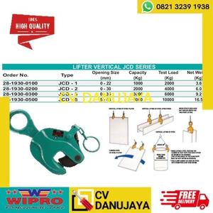Jual lifting clamp Vertical lifter JCD 1 ton Wipro - Kota Surabaya - CV ...