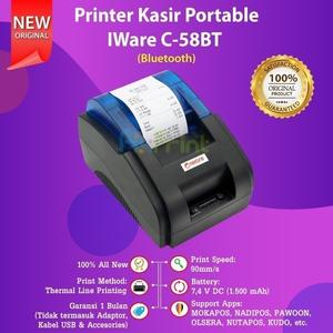 Jual Printer Thermal Kasir Iware C58-BT XP58IIZ BT 58D Xantri Bluetooth ...