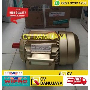 Jual Dinamo Elektromotor Electro Motor 4p 3 HP 1 Phase 1400Rpm Wipro Flash - 4 Pole - Kota ...