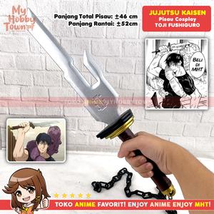 Jual Replika Senjata Jujutsu Kaisen Pisau Dagger Toji Fushiguro Cosplay ...