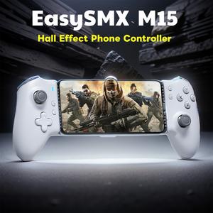 Jual EasySMX M15 Mobile Phone Controller Type C Bluetooth Gamepad for iPhone 15/16 Cloud Gaming ...