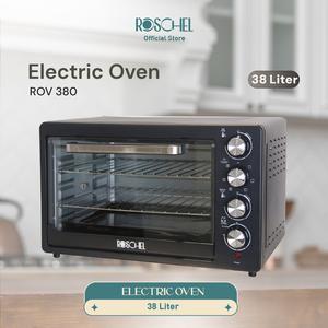 Promo Roschel Electric Oven Low Watt 2 x 650W Atas Bawah Kapasitas 38 L ...