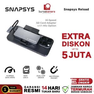 Jual Snapsys Reload - SD Card Reader For IPhone Creator High-Speed Card ...