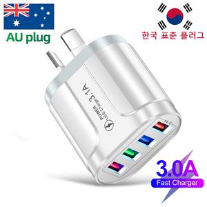 Jual 3.1A USB Korean Fast Charger Australian Quick Charge Phone Charger ...