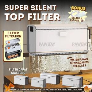Jual Top Filter Box 3 Layer / Box Filter Aquarium / Top Filter Talang ...