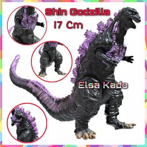 Jual Mainan Monster Action Figure Shin Godzilla Ungu Purple Medium Size ...