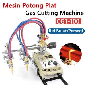 Jual Gas Cutting Machine CG1-100 Mesin Las Potong Rel Rail Hole Plat ...