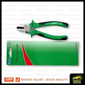 Jual IGM Tang kenip potong gagang karet 6 inch diagonal plier im - Kota ...