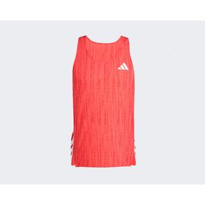 Promo Baju Lari Pria Adidas Adizero Running Singlet Semi Lucid Red ...