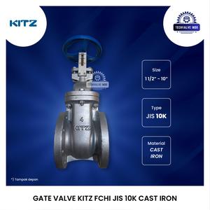 Jual GATE VALVE FCHI KITZ KITZ 8" INCH JIS 10K CAST IRON ORIGINAL ...