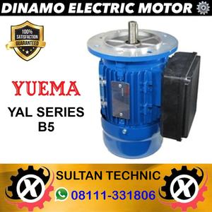 Jual DINAMO ELECTRIC MOTOR YUEMA YAL 4P 3KW 4HP 1 PHASE SINGLE PHASE 220/240V B5 - Jakarta Utara ...