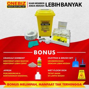 Promo Oil Spill Kit SPBU 70L Oil Spill Kit 70 Liter Kemasan Pail Harga ...