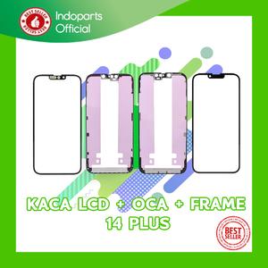 Jual KACA LCD OCA + FRAME LIST LCD 14 PLUS ORIGINAL - KACA LCD OCA ...