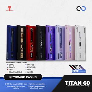 Jual Titan Nation TITAN60 Custom 60% Aluminium Gaming Keyboard Case DIY ...