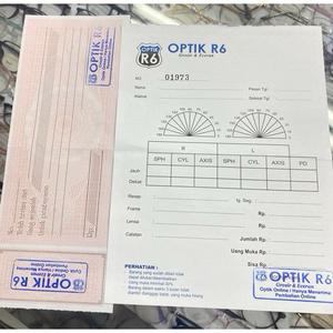 Jual Nota Optik | Bon Kacamata| Kwitansi Pembelian Kacamata - Jakarta ...