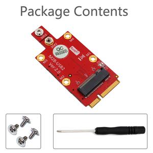Jual New M2 To Mini Pcie Converter Riser With Dual Nano Sim Card Slot M ...