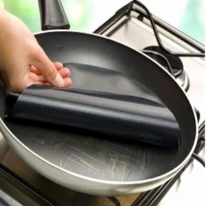 Jual Round Non-Stick Mat Pan Fry Liner Sheet Cooking Wok Kitchen Baking ...
