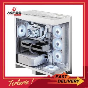 Promo TRYX PC CASE ATX LUCA L70 PANORAMIC WHITE Cicil 0% 3x - Jakarta ...