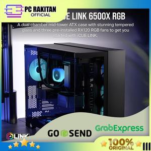 Promo CORSAIR iCUE LINK 6500X RGB | Mid-Tower ATX Dual Chamber PC Case - RGB Black - RGB Black ...