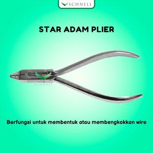 Jual Star Tang Ortho Adam Plier Standard/Adams Plier - Dental ...