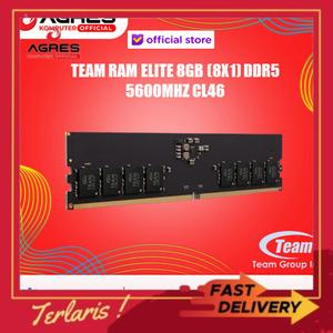 Promo Team Ram Elite 8GB (8X1) DDR5 5600Mhz CL46 Cicil 0% 3x - Jakarta ...