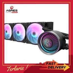 Promo DarkFlash NEBULA DN360 / DN 360 ARGB 360mm AIO Liquid Cooler ...