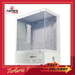Jual Casing CUBE GAMING SANG WHITE - mATX Gaming Case - All White ...