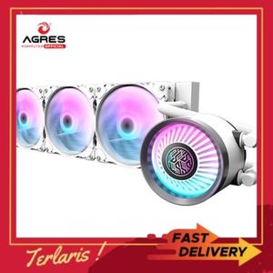 Promo DarkFlash NEBULA DN360 / DN 360 ARGB 360mm AIO Liquid Cooler ...