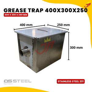 Jual DS STEEL Grease Trap Ukuran 40 x 30 x 25 cm / 400x300x250mm ...