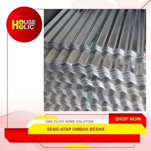 Jual Seng Atap Rumah Gedung Ombak Besar / Seng Gelombang Besar Per ...