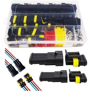 Jual 20 Kits 3 Pin Connector Automotive Electrical Quick Connect 3 Pin ...