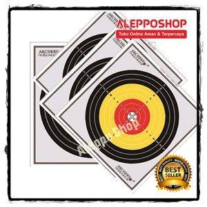 Jual Print Target Panahan Face Target Panahan Ukuran 50cm x 50cm Bahan ...