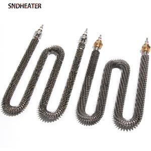Jual SNDHEATER Finned Tubular Heating Element 304SS Radiator 220V 1500W 2000W 2500W 3000W 3500W ...